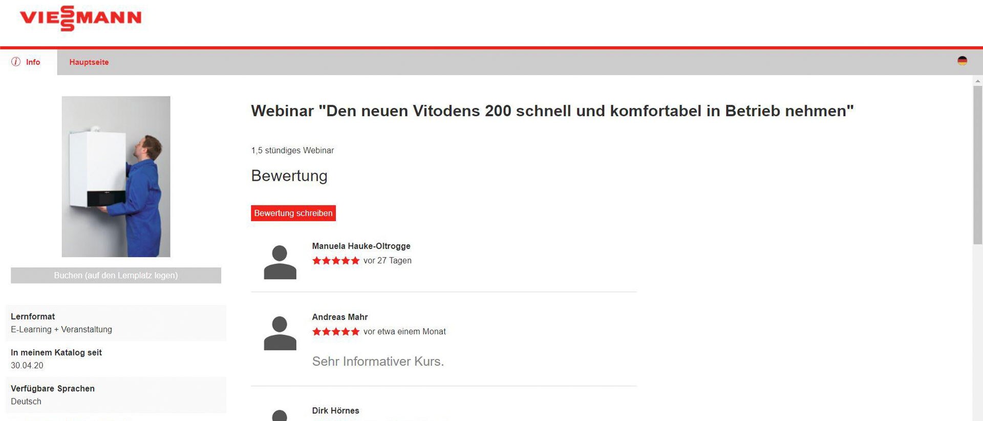 Viessmann: Record participation in online seminars | Viessmann Climate ...