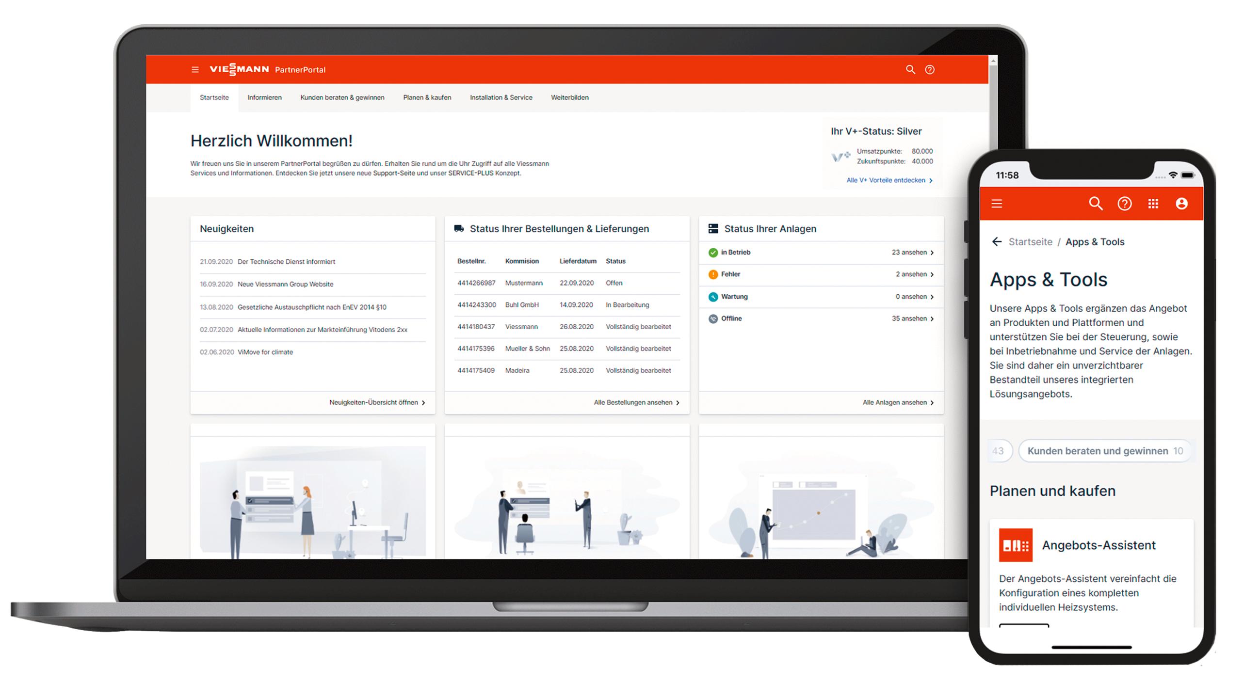 Innovative Tools für Nutzer und Fachpartner | Viessmann Climate Solutions
