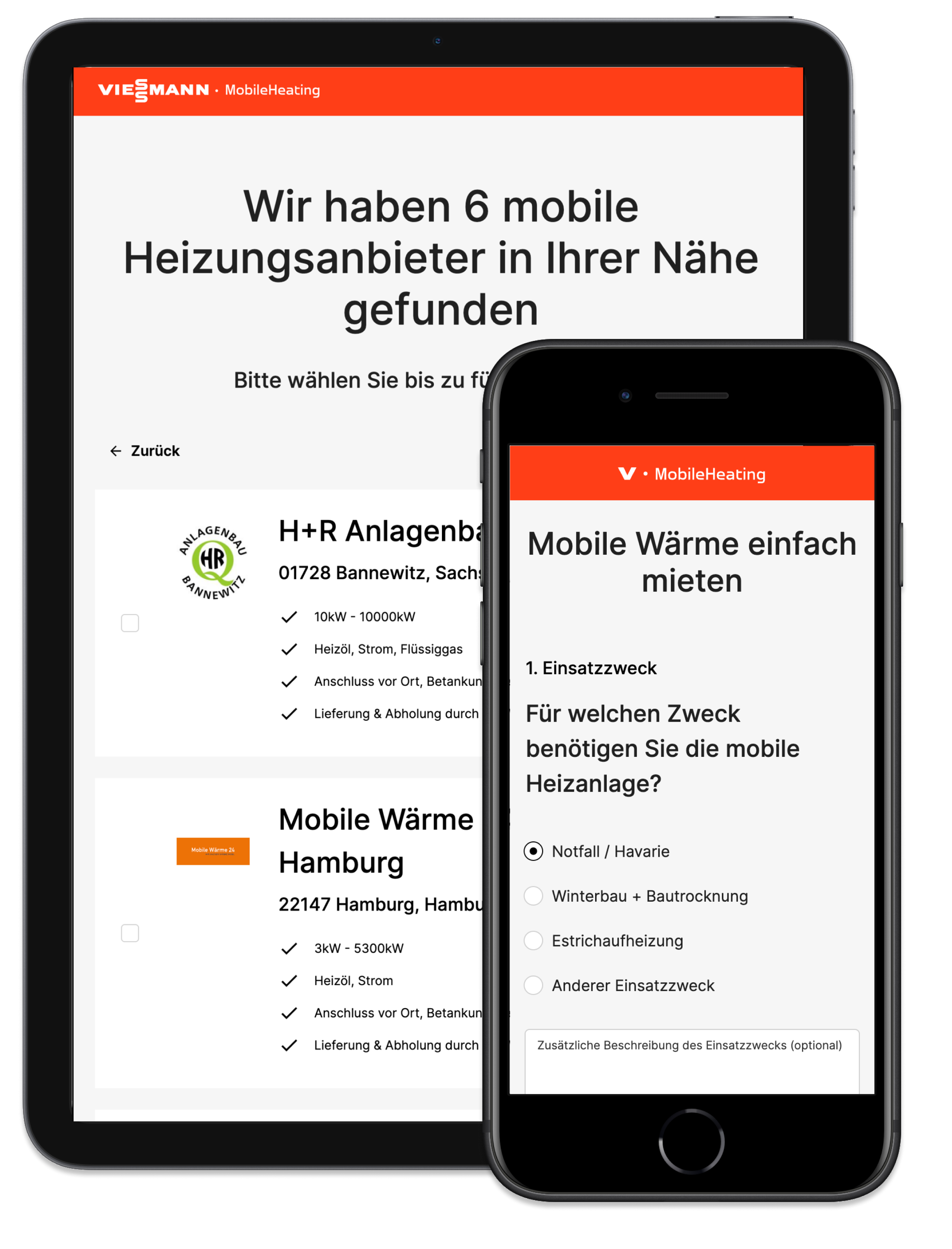 News: MobileHeating – neue Mietplattform | Viessmann Climate Solutions