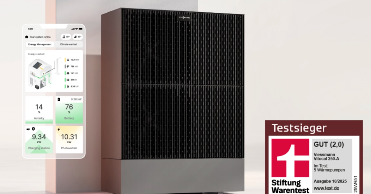 Viessmann erneut Testsieger bei Stiftung Warentest | Viessmann Climate ...